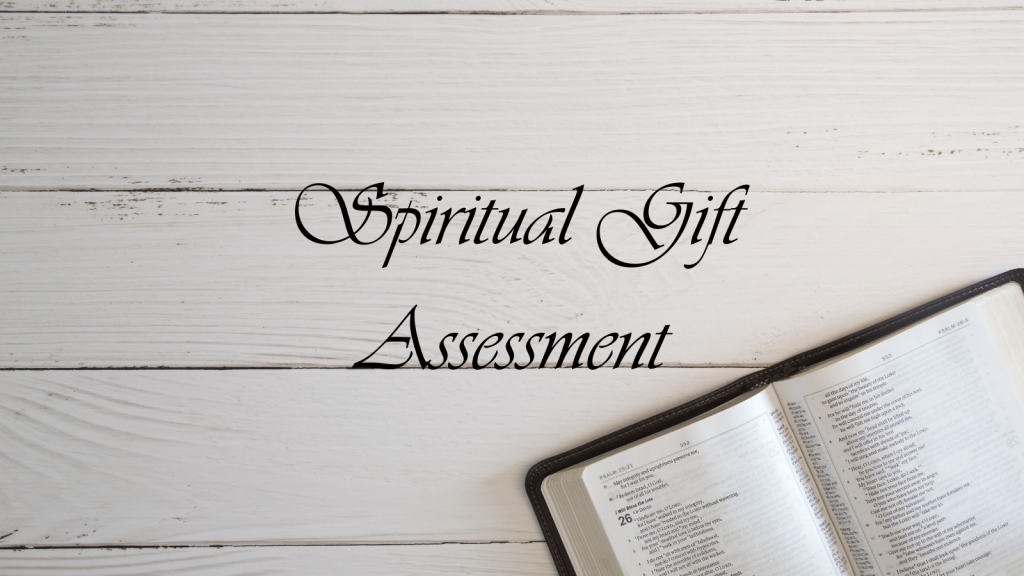 Spiritual Gift Assessment – St. Luke Evangelical Lutheran Church